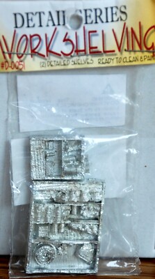 Work Shelving Model Tech Studios #D-0051 HO HOn3 | eBay