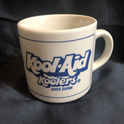 Vintage Kool-Aid Koolers Juice Drink Coffee Cup Mug Ceramic Retro 90s ...
