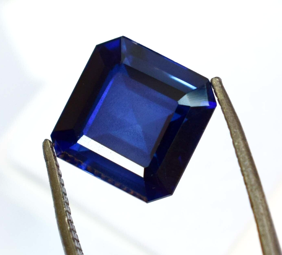 8 ct Ceylon Royal Blue Sapphire Radiant Cut Natural Loose Gemstone | eBay