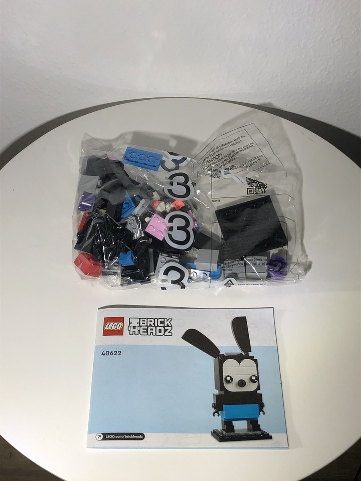 LEGO 40622 Oswald Brickheadz Disney 100th Celebration NEW 5702017424040 ...