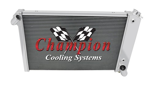 Perf Champion 2 Row Radiator for 1969 - 1972 Chevrolet Corvette Small ...