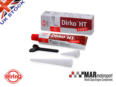 Elring DIRKO HT 70ml RED Gasket Sealant Valve Covers | Sumps etc OE ...