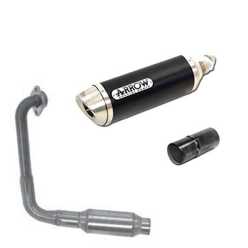 CHAPPEMENT COMPLET ARROW POUR YAMAHA YZF-R 125 2008 2013 THUNDER DARK INOX KAT 8019799044371 | eBay