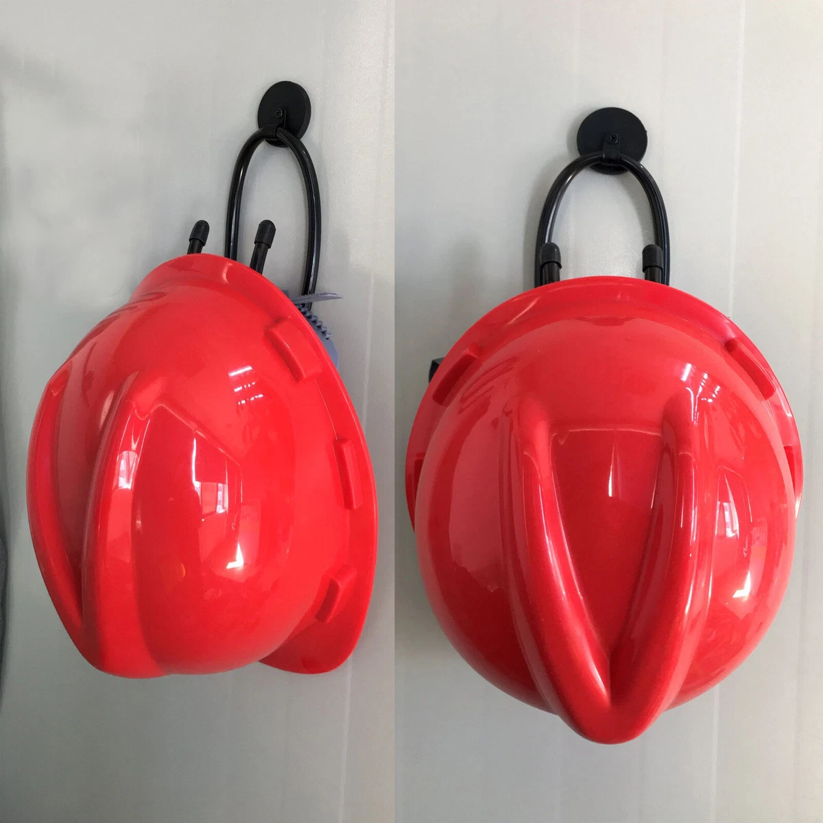 Hard Hat Holders Wall