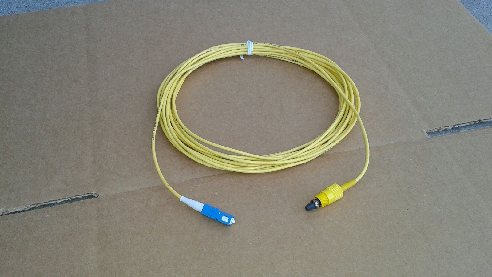 US MADE 2M BICONIC to SC single mode fiber optic cable | eBay