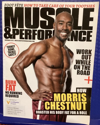 MUSCLE & PERFORMANCE bodybuilding magazine MORRIS CHESTNUT 11-13 | eBay