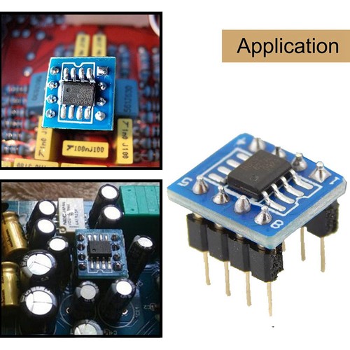 1Piece OPA627 X2 Turn to Dual Op OPA627 Single Op to Dual Op Module ...