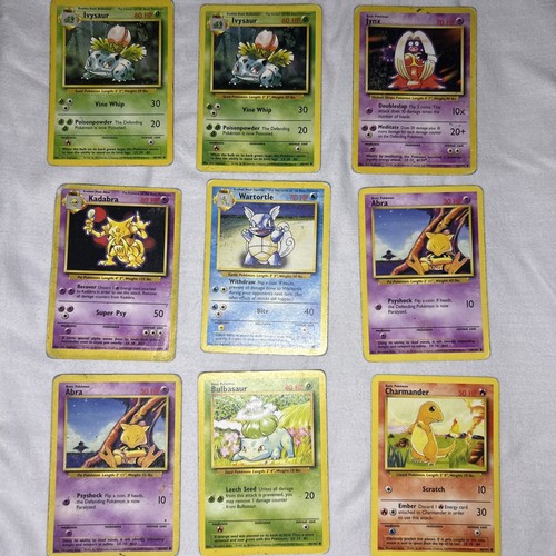 Pokemon TCG Cards Base Set Collection 29 Cards Plus 7 Base Set 2 Cards ...