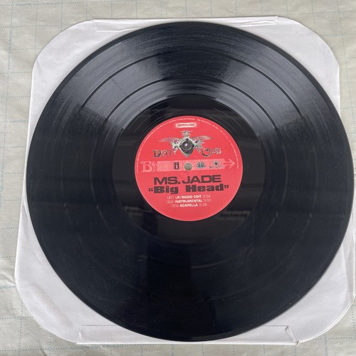 Ms. Jade~Big Head ~2002 Hip-Hop - Timbaland Beat Club- 12" Vinyl Record ...
