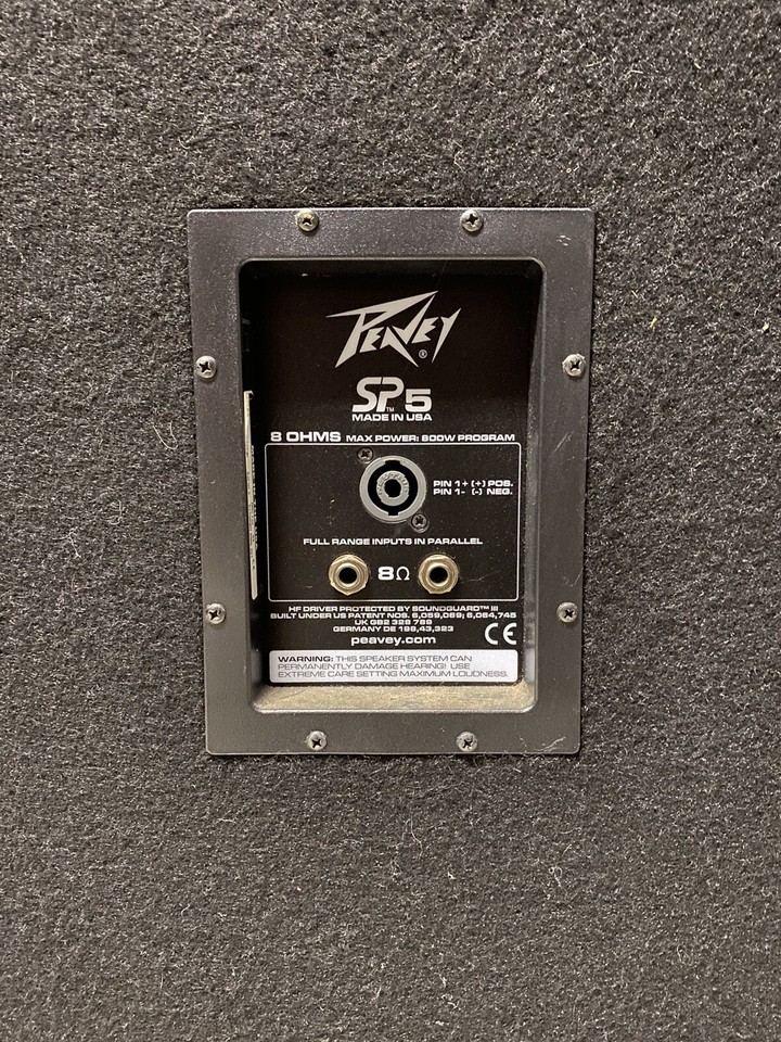Peavey SP5 PA Speakers | eBay