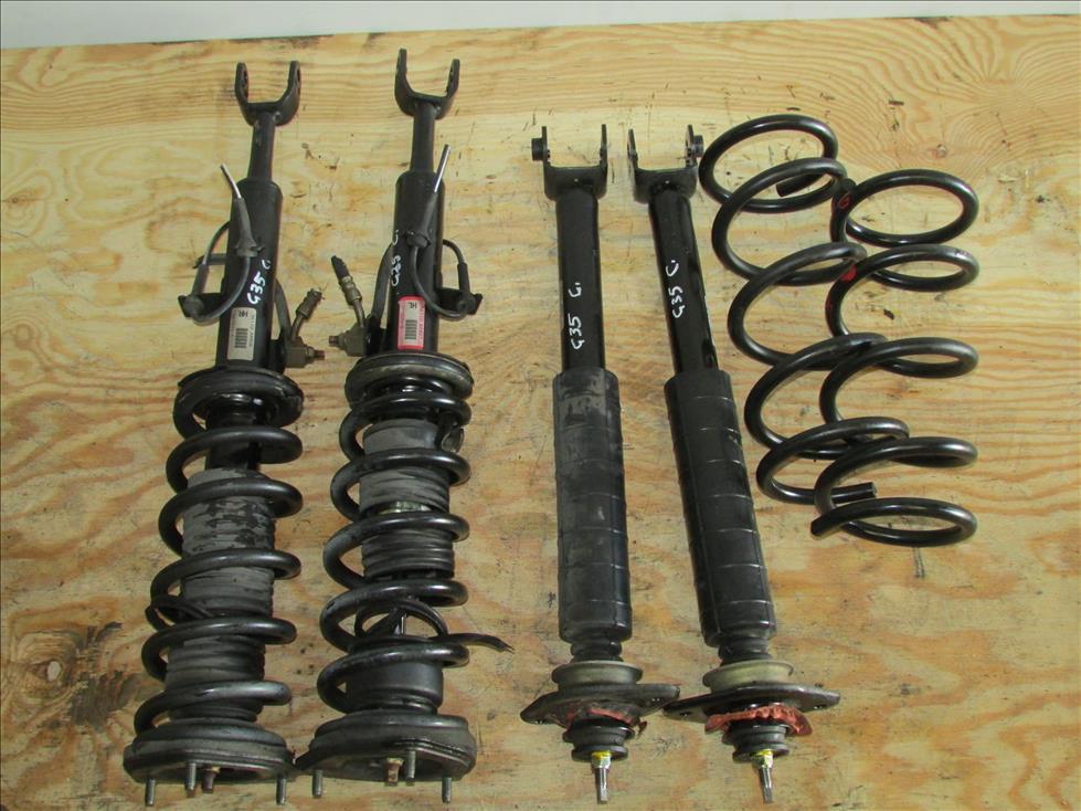 JDM 03-07 Nissan 350GT Infniti G35 COUPE V35 OEM Front & Rear Struts ...