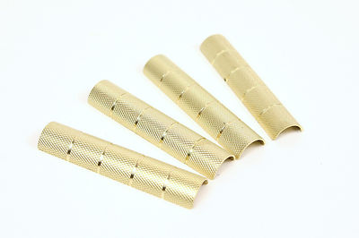 Old-Stf Brass pushrod tube keepers Harley panhead shovelhead ironhead ...