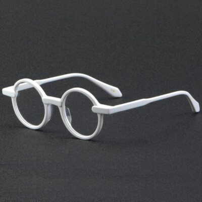Acetate Retro large Round 49mm Glasses Frames Luxury Brand Eyeglass ...
