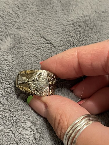 14k and 18k Gold Antique Master Mason ring | eBay
