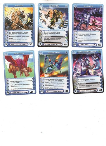 Lot #0013. 12 Chaotic Creature cards Overworld | eBay