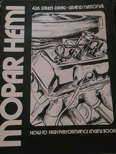 Rare Original 1970's Performance Publications Baldwin Mopar 426 Hemi ...