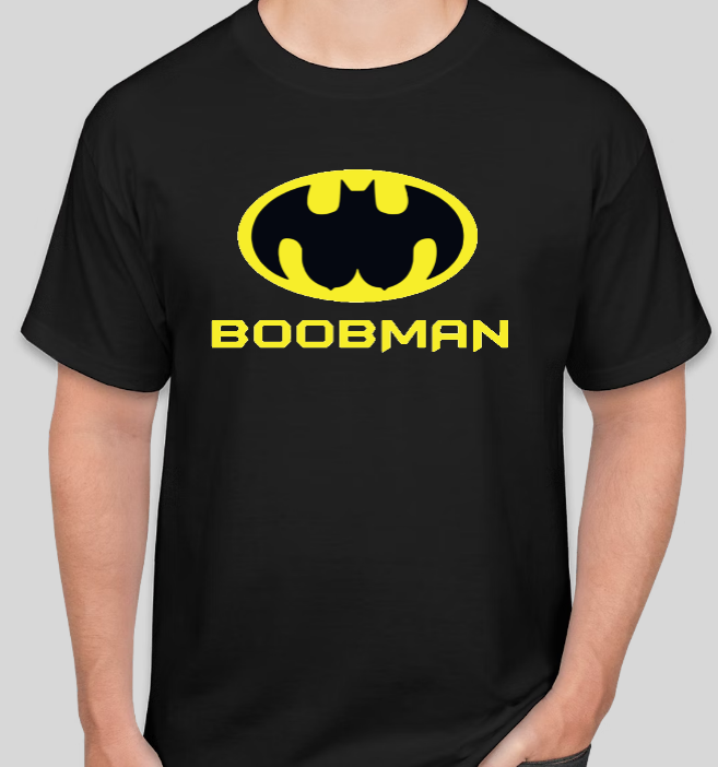 T-Shirt T Shirt Funny Batman Boobman | eBay