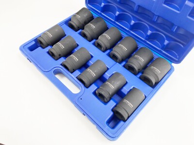 3/4" Inch DRIVE DEEP IMPACT Socket Set 24mm - 41mm HGV Long Reach ...