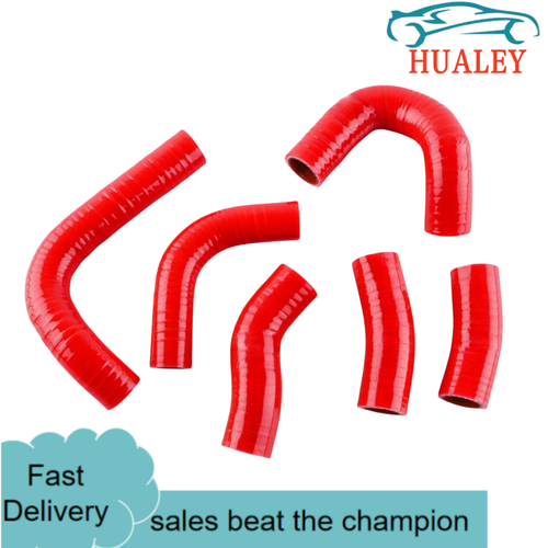 Red Silicone Radiator Hose Clamps Kit For Honda Magna VF1100C V65 VF ...