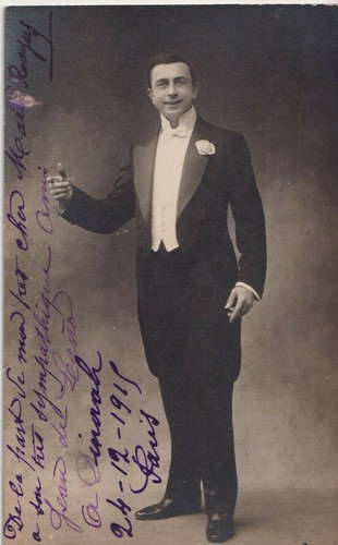 Artiste du Cabaret Mayol JEAN DE LEANO photographie ancienne music-hall ...