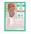 Rick Mahler Pitcher #42 Cincinnati Reds #87 Score 1990 Baseball Card | eBay