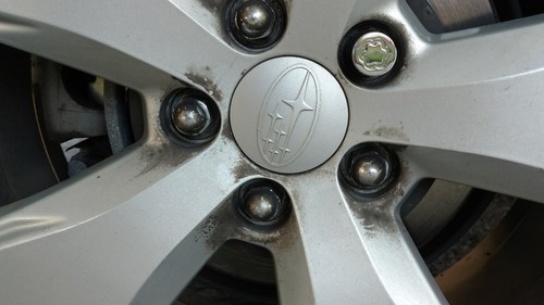 OEM Subaru Alloy Wheel Locks Impreza WRX Forester Legacy STI B321SFG000 ...
