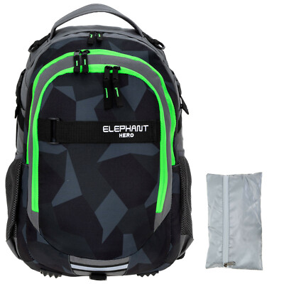 Rucksack Jungen Elephant Signature Schulmappe Ranzen 12770 Cyber Camo ...