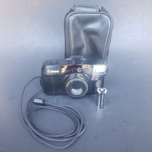 Canon Sure Shot 80 Tele Date 35mm Film Camera 38-80mm with Case & New ...