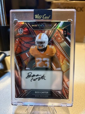 2025 Wildcard WMGA-BC 4/4 Boo Carter Auto | eBay