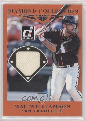 2017 Panini Donruss Diamond Collection Mac Williamson #DC-MW | eBay
