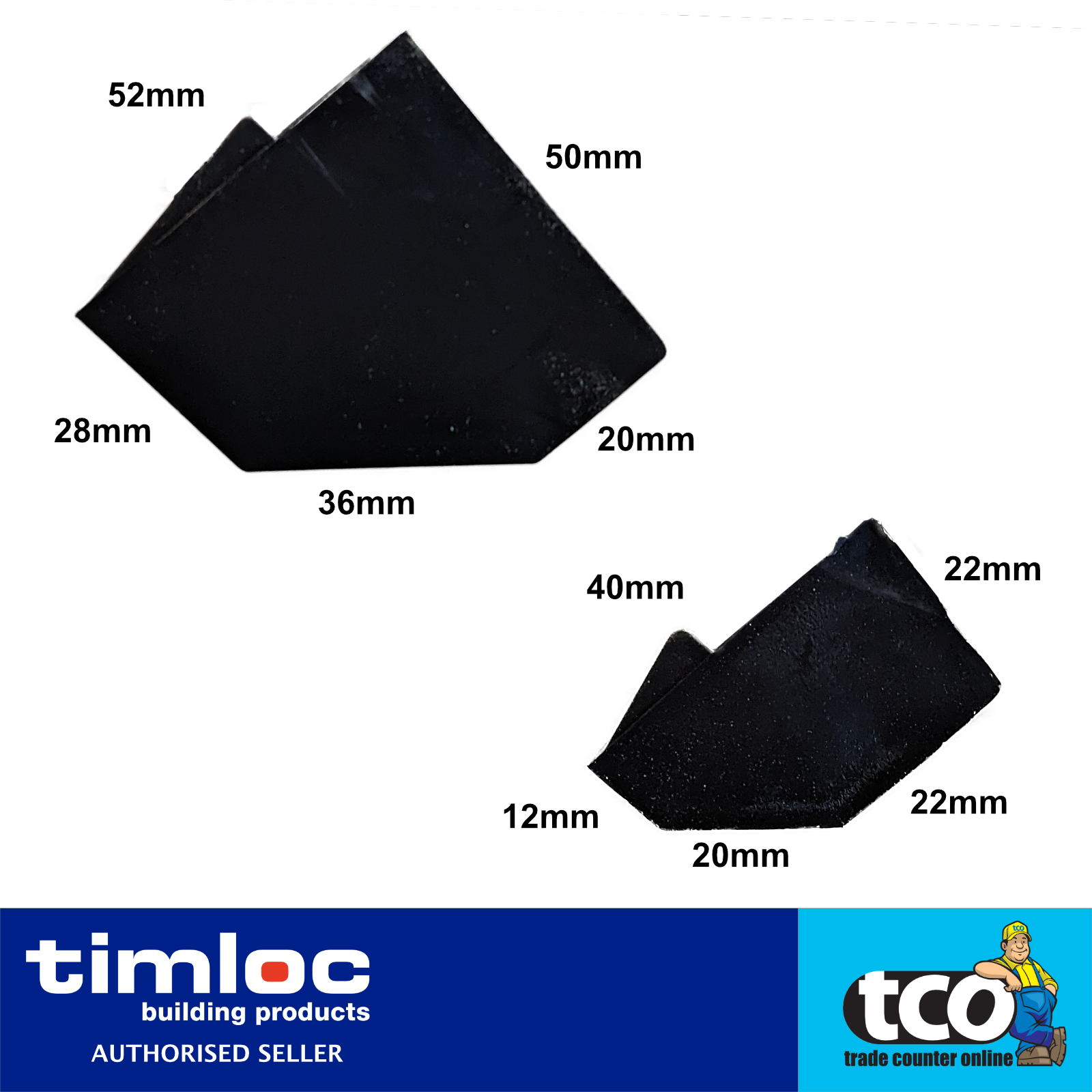 Timloc Over Fascia Vent 10mm 25mm Roof Ventilation | 300mm / 1m | White ...