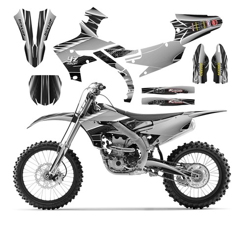 2019 2020 YZ250f YZ450f custom graphics sticker kit 24 mil thick #3333 ...