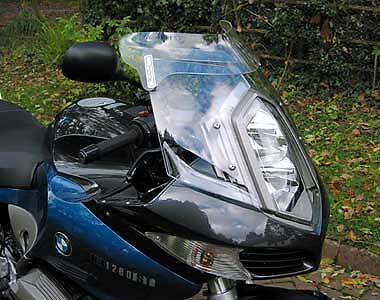 BMW-R1200ST 2005-ON Clear Laminar Lip-Windshield Extension-B1291C | eBay