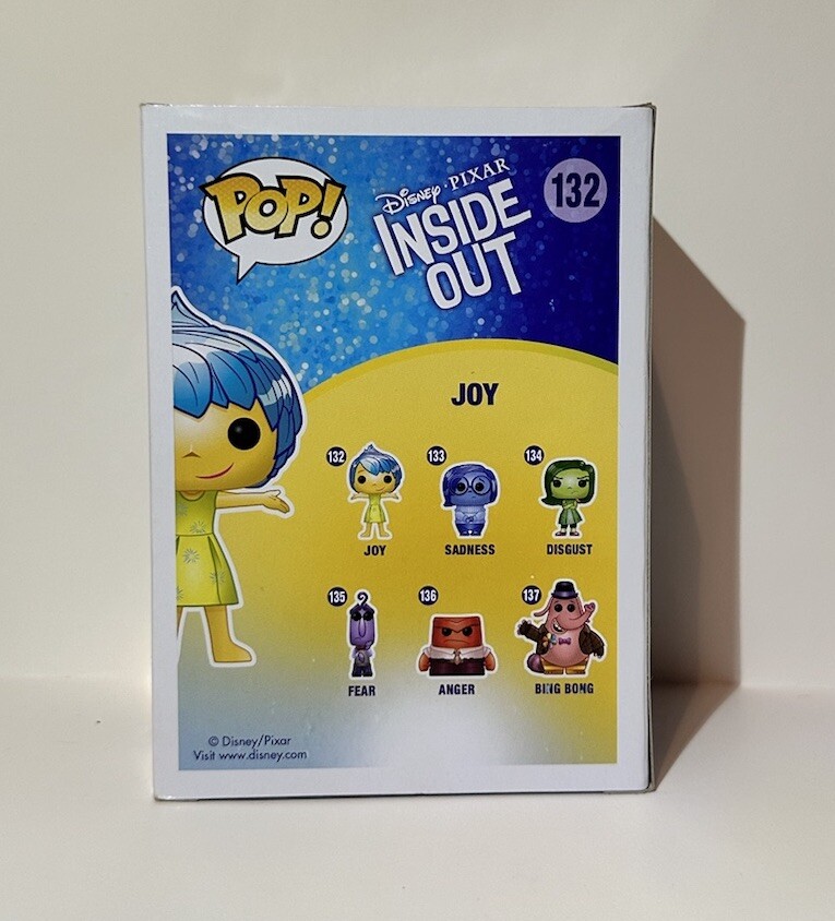 Funko Pop - JOY 132 Inside Out - 2015 Summer Convention Exclusive ...