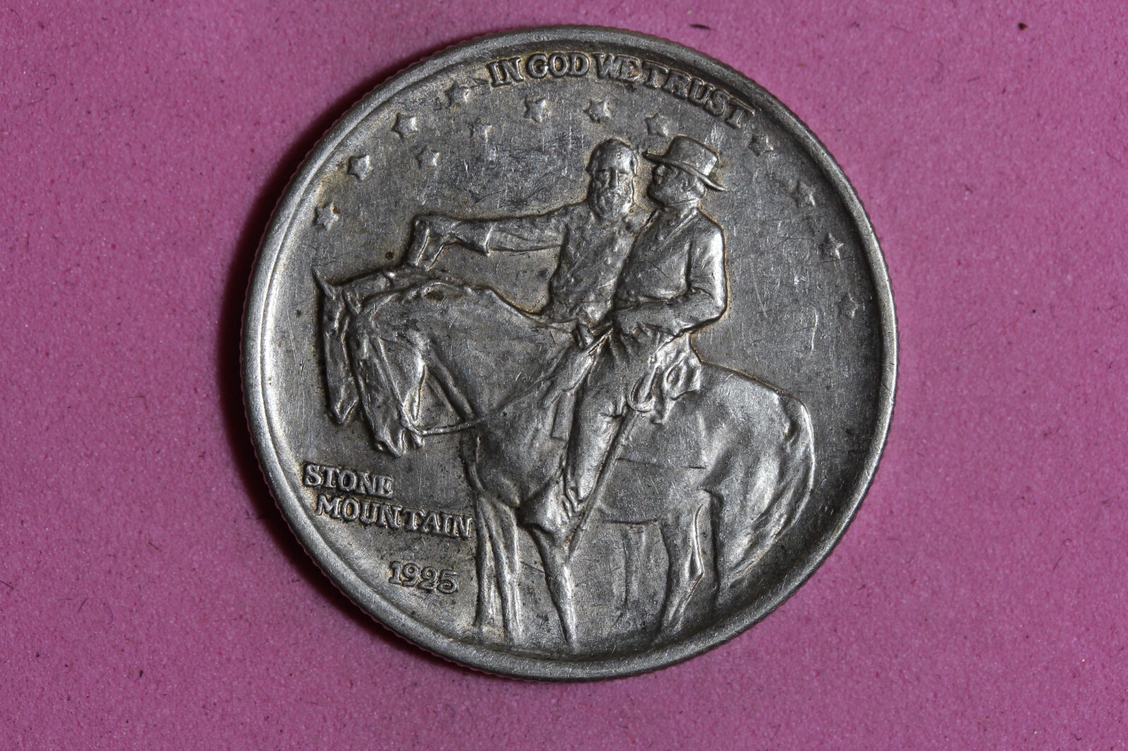 1925 Stone Mountain Commemorative Half Dollar Estate Coin #K49623 | eBay