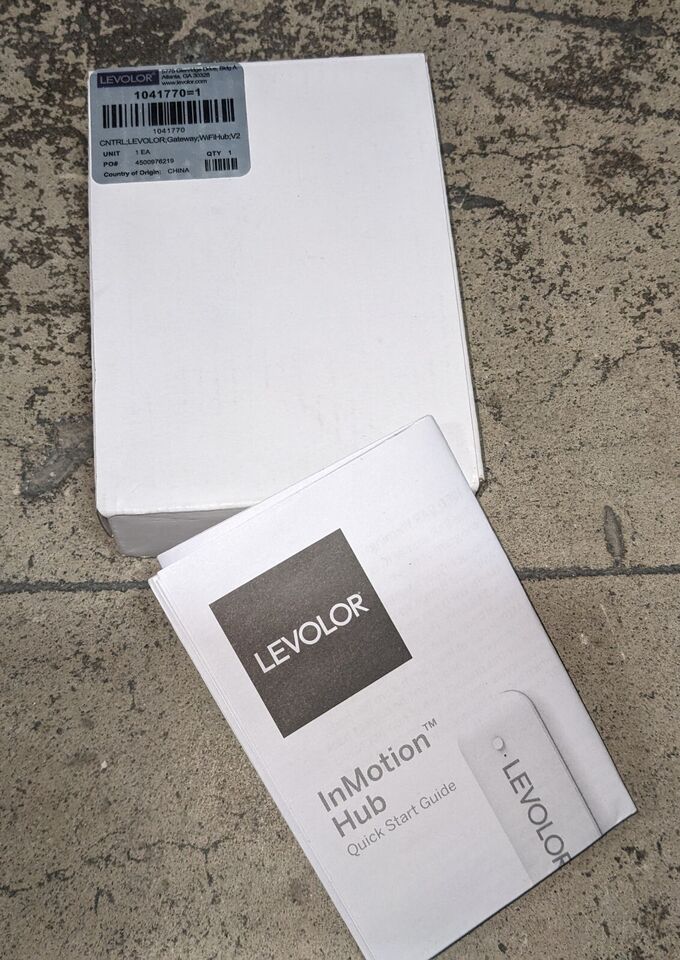 levolor inmotion hub Free Shipping New In Box | eBay