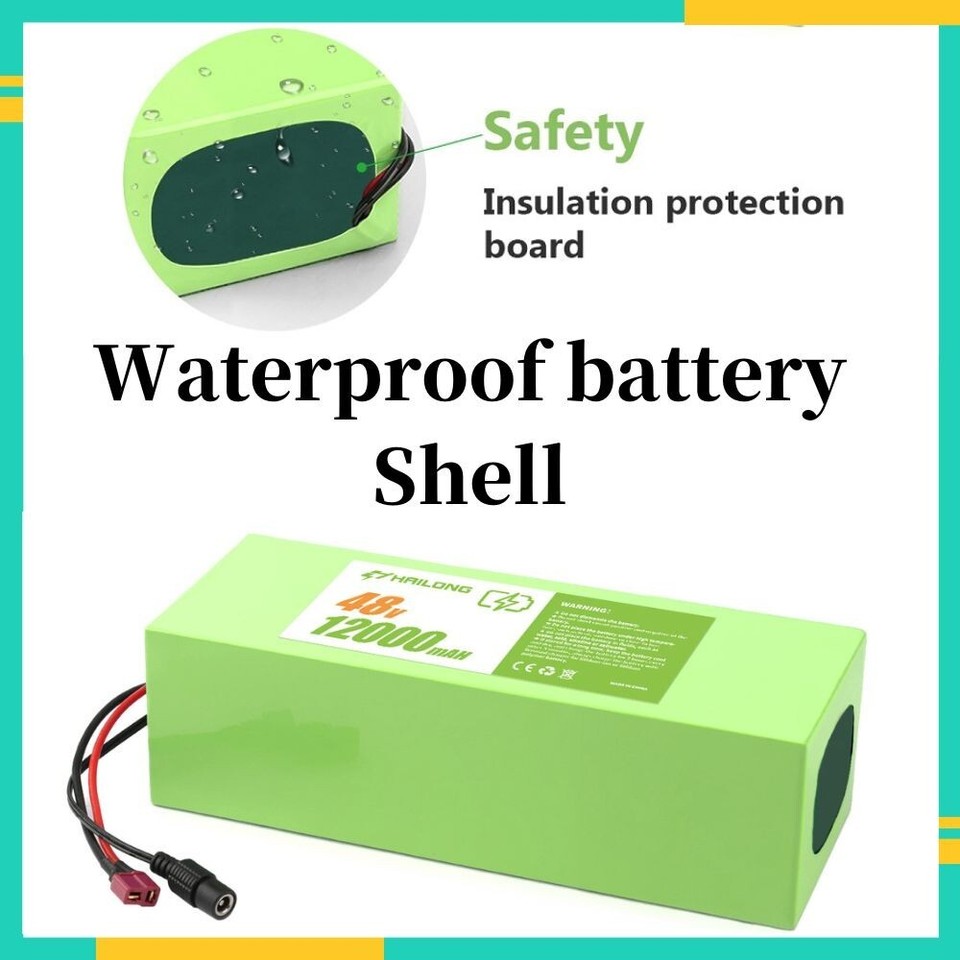 H HAILONG LI-ION Battery 24V 36V 48V 52V 60V 12Ah 20Ah Electric Bicycle ...