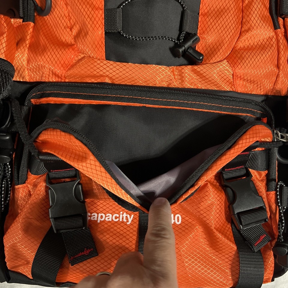 CsaxeKecna Traveling Backpack 40L Light Outdoor Hiking New | eBay