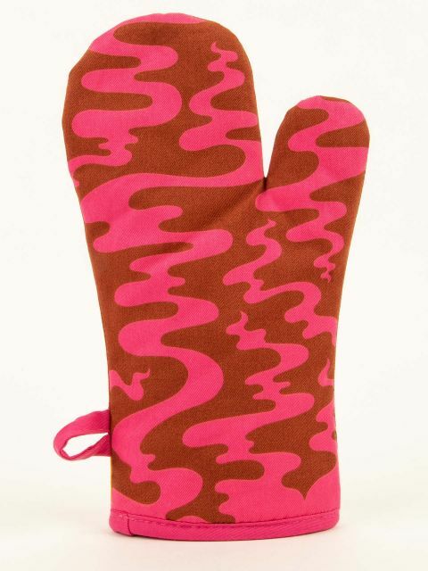 Blue Q Kitchen Oven Mitt 100% Cotton Host Hostess Bridal Shower Wedding ...