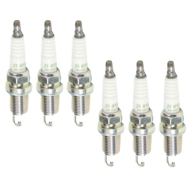 Genuine OEM Mopar Set of 6 Spark Plugs For Jeep Grand Cherokee Wrangler ...