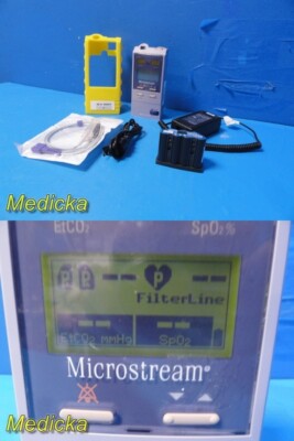 2015 Covidien Bedside Capnograph / Oximeter Ref N85 W/ Sensor,PSU ...