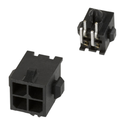 Pack of 4 3-794620-4 Conn Wire to Board HDR 4Power POS 3mm Solder RA ...