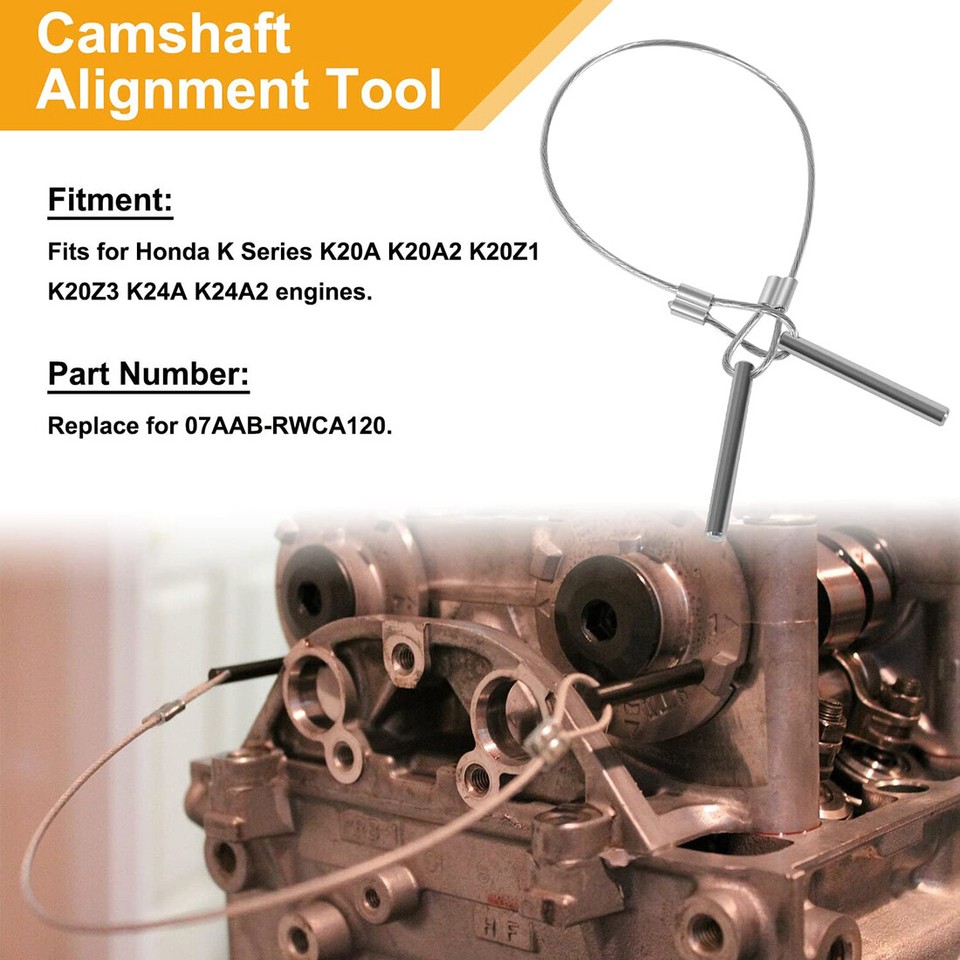 07AAB-RWCA120 Camshaft Alignment Cam Lock Tool Pin Tool for Honda K ...