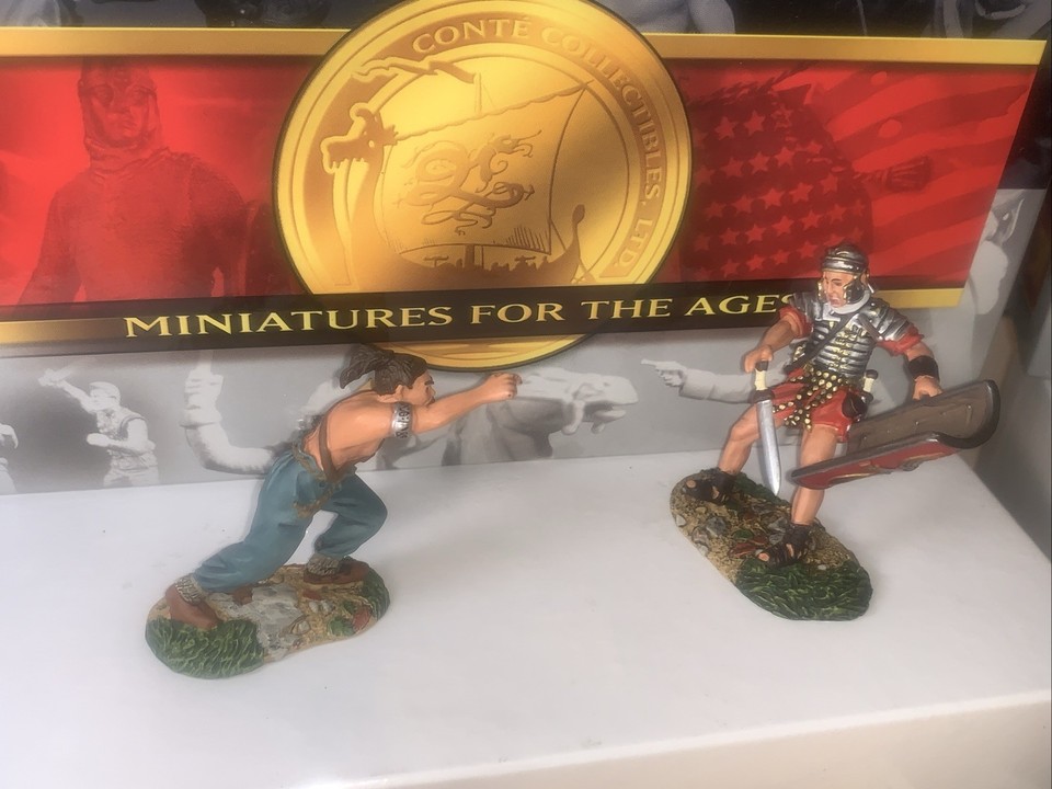CONTE COLLECTIBLES SPQR ROMAN EMPIRE 2 Box Lot SPQR017 SPQR015 MILITARY ...