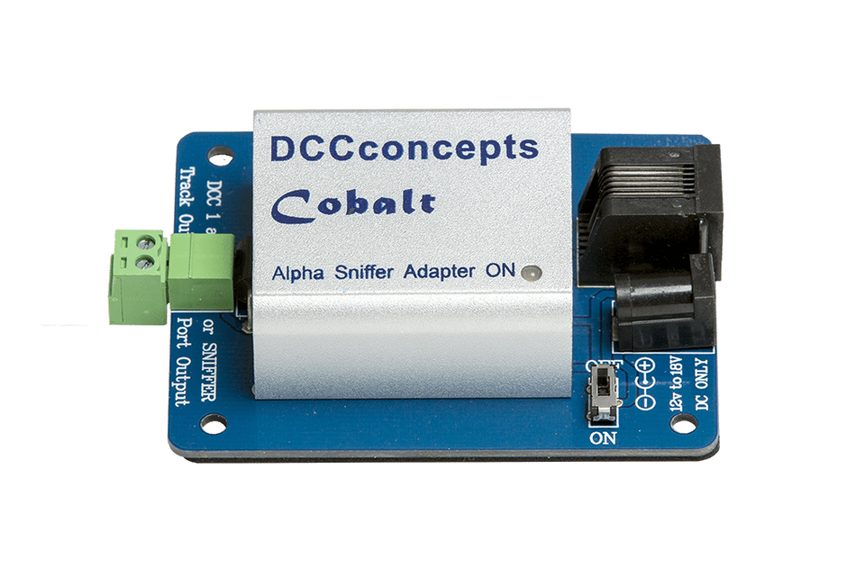 DCC Concepts DCD-SNX Cobalt Alpha DCC Power Bus Driver & SNIFFER ...