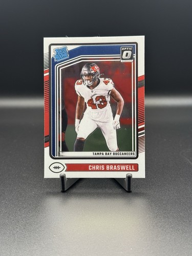 2024 Donruss Optic Chris Braswell Holo Tampa Bay Buccaneers #220 Rookie ...