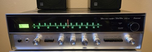 Excellent Sansui Vintage Stereo Amplifier Model 2000A, 35 wpc + More ...