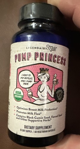 Legendairy Milk Pump Princess Vegan Lactation Supplement 60 Capsules ...