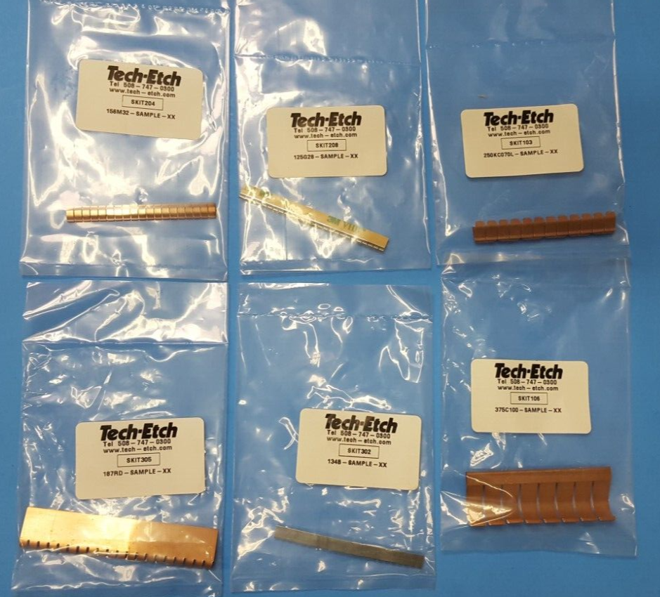 EMI/RFI SHIELDING PRODUCTS, TECK-ETCH, ENGINEER'S SAMPLE KIT, Please ...