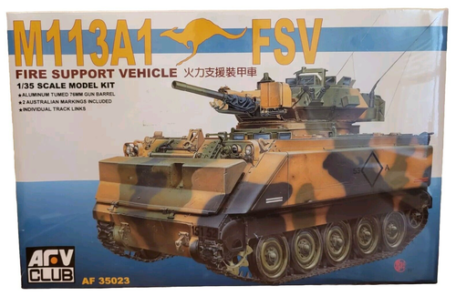 AFV CLUB 1/35 Australian ARMY M113A1 MRV Tank Model Kit NEW SEALED ...